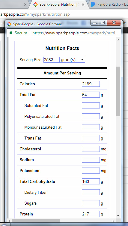 Determining Macro Amounts for Home Cooked Meals | Get Fit. Go Figure!