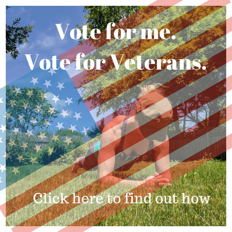 Vote for me. Vote for Veterans. | Get Fit. Go Figure!